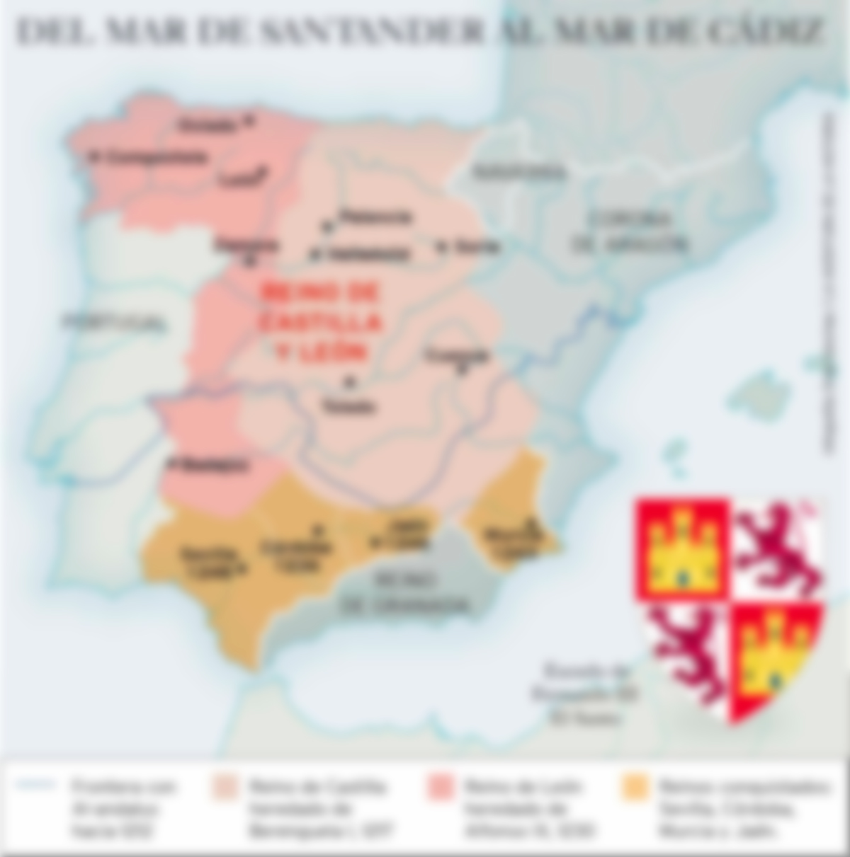 Los dominios de Fernando III el Santo • La Aventura de la Historia