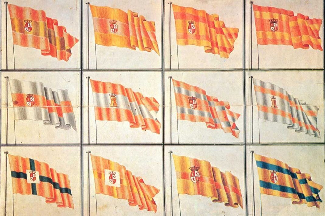 Sangre y oro: origen de la bandera de España • La Aventura de la Historia