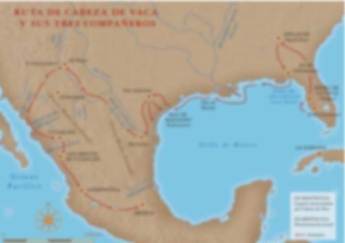 El itinerario de Cabeza de Vaca • La Aventura de la Historia