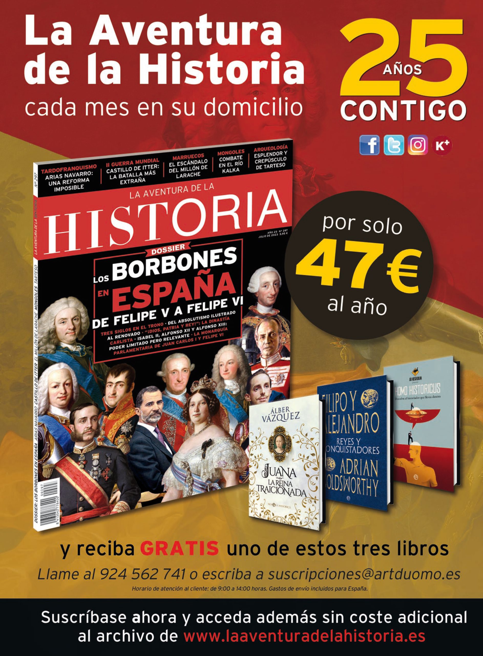 Historia de los Borbones l La Aventura de la Historia
